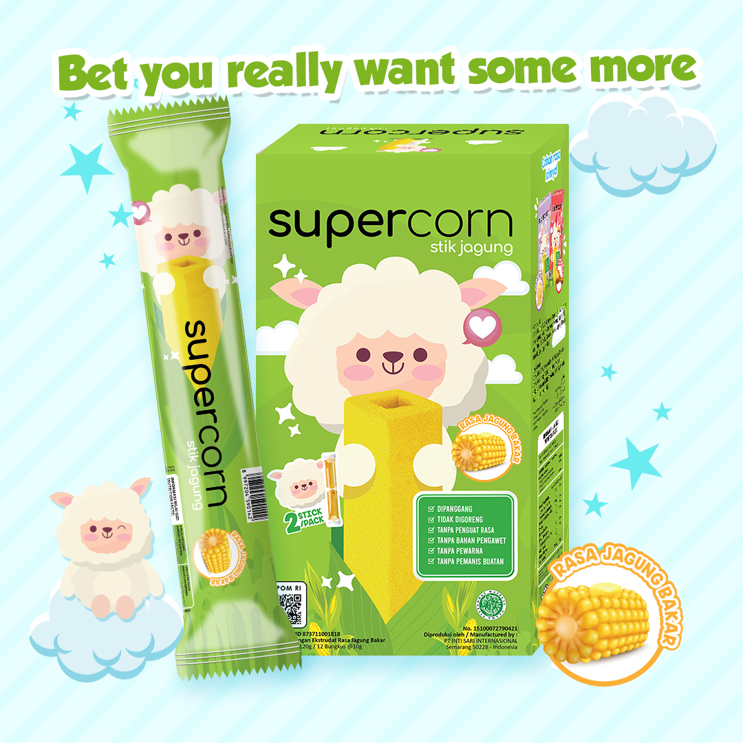 Produk - Supercorn │Makanan Ringan Anak │Camilan Anak │Stik Jagung