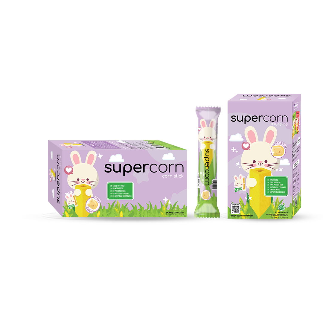Produk - Supercorn │Makanan Ringan Anak │Camilan Anak │Stik Jagung